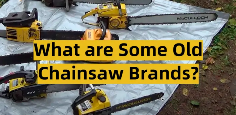 13 Popular Old Chainsaw Brands - ToolsProfy