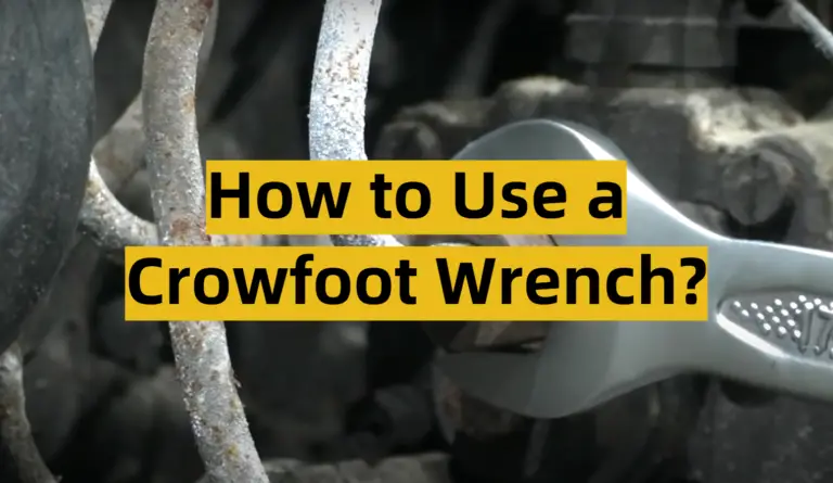 How to Use a Crowfoot Wrench? - ToolsProfy
