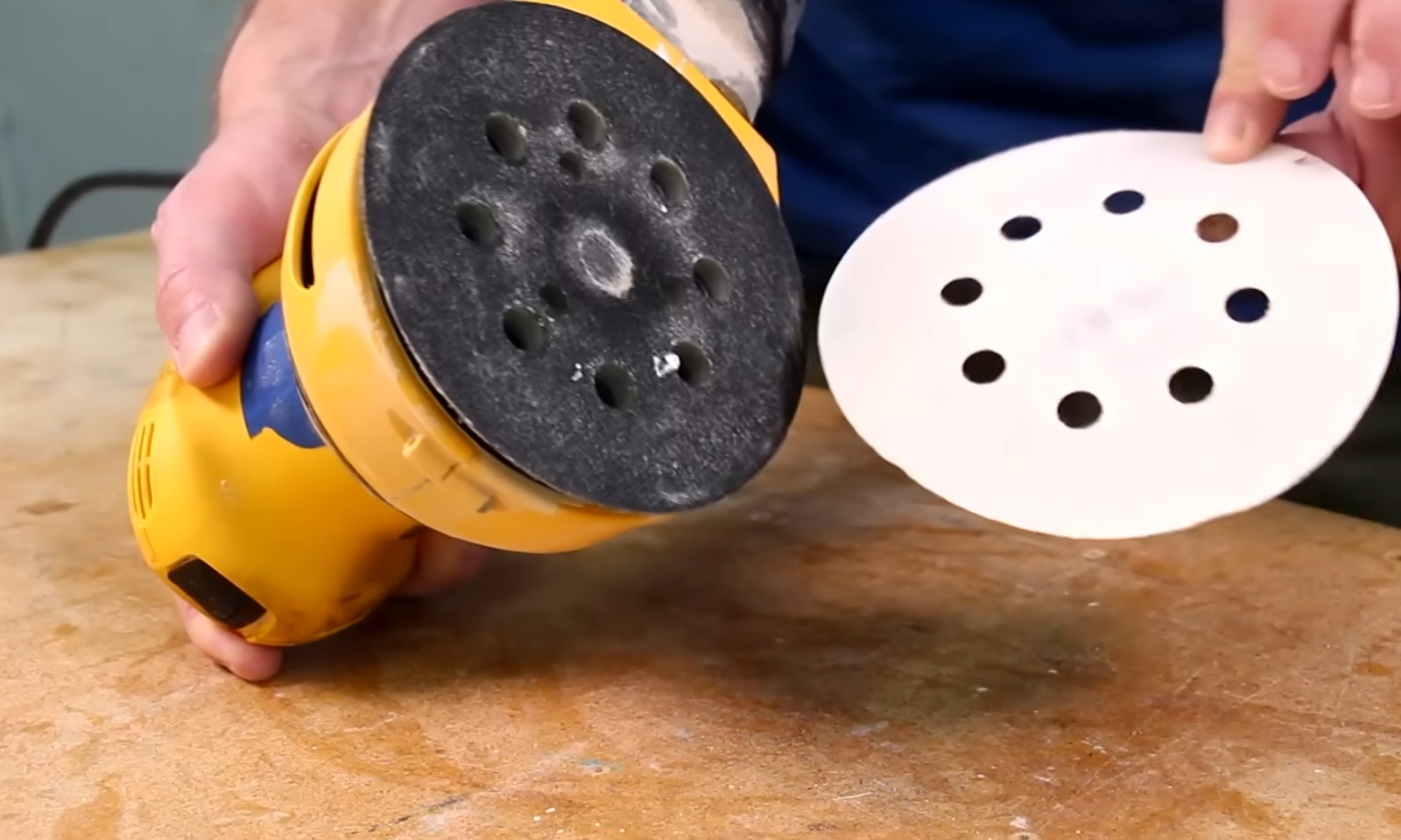 How to Attach a Sandpaper to an Orbital Sander? - ToolsProfy