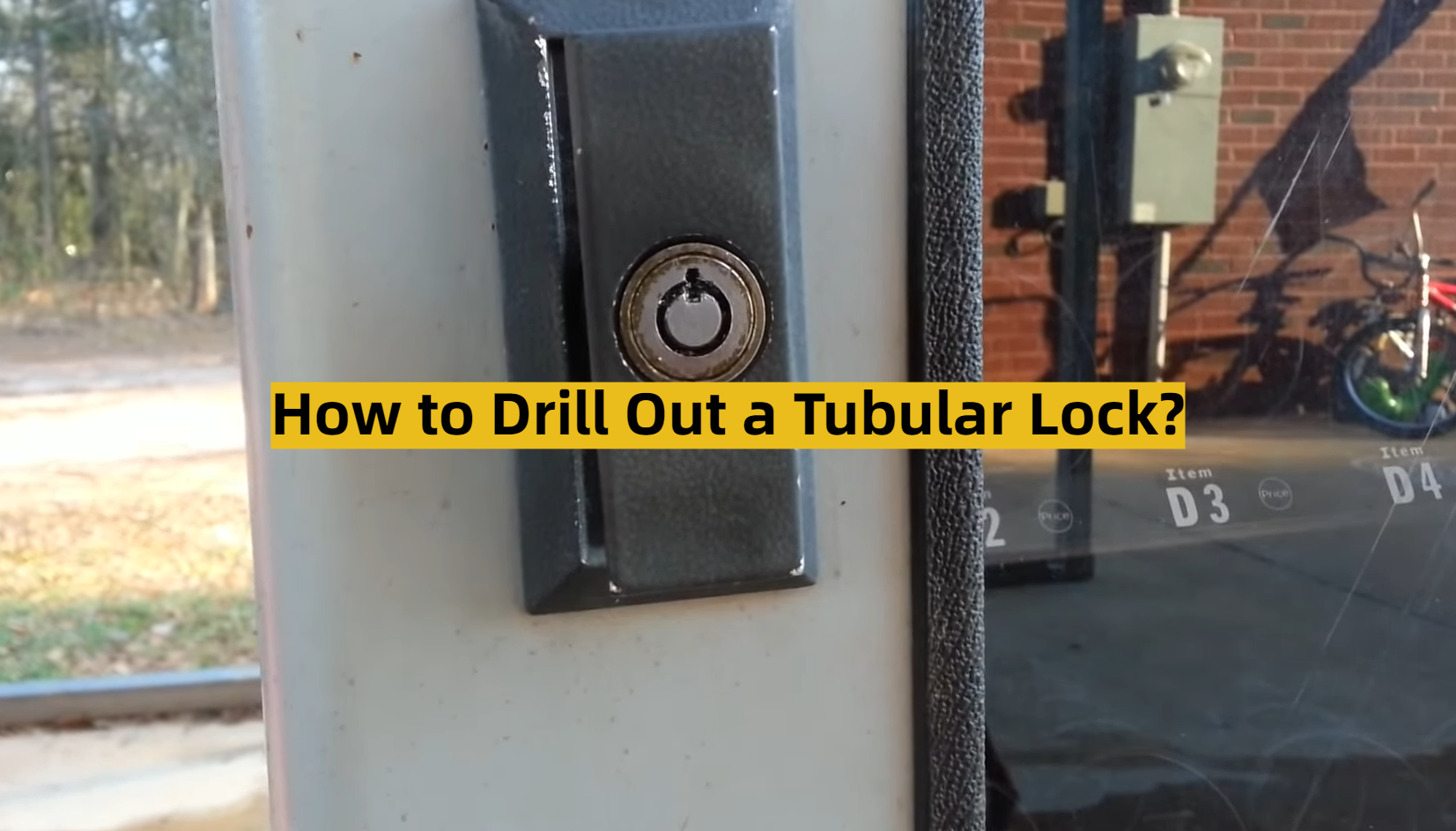 How to Drill Out a Tubular Lock? - ToolsProfy