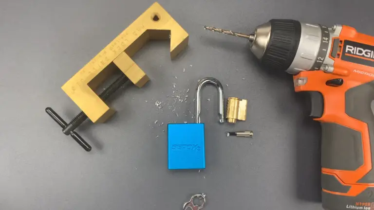 How to Drill Out a Master Lock? - ToolsProfy