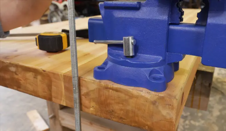 How to Mount a Vise to a Workbench? - ToolsProfy