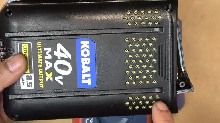 Kobalt 40V Battery Not Charging: How to Fix? - ToolsProfy